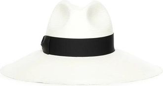 Borsalino Femme, Accessoires, Blanc, Taille: S Sophie Panama Fine Tesa Libera