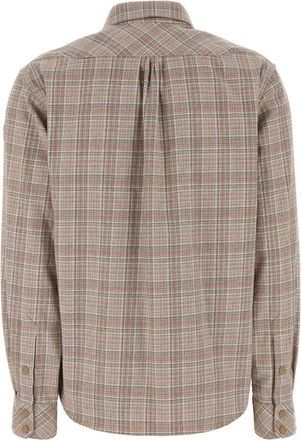 Moncler Embroidered Flannel Shirt - Pink