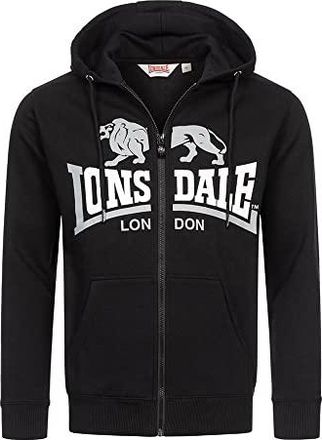 Lonsdale YETLINGTON Tracksuit, Noir/Blanc/Gris, XXXXL Homme