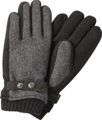 Camel Active Herren 408290/8g29 Gloves with Strap, Stone Gray, M