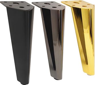 Generic 15 cm Sofabeine Aus Metall M&ouml;belf&uuml;&szlig;e | Verdickte Schrankf&uuml;&szlig;e Als Tischersatz, Mit Rutschfesten Und Schrauben Gummif&uuml;&szlig;en Couchtischf&uuml;&szlig;e, Einfache Monta