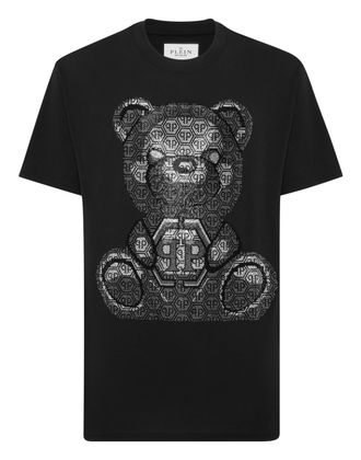 Philipp Plein T-Shirt Rundhalsausschnitt Ss Teddy