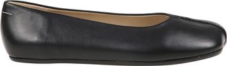 Maison Margiela Femme, Chaussures, Noir, Taille: 38 EU Chaussures Plates Ballerines en Cuir