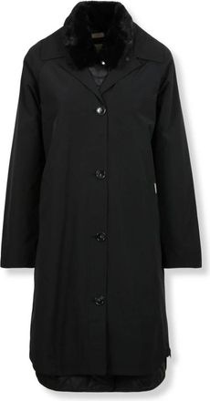 Woolrich Femme, Manteaux, Noir, Taille: 42 FR All Weather Coat 3-in-1