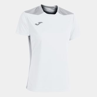 Joma T-Shirt Kurzarm Championship VI Wei Grau, 901265.211.2XS