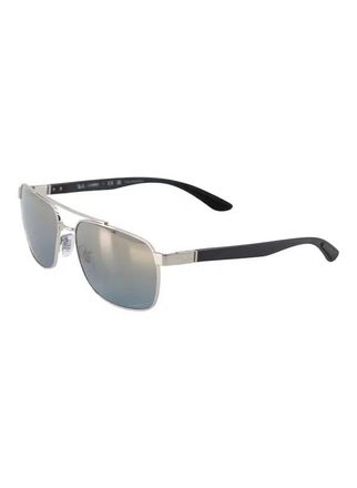 Ray-Ban Herren Sonnenbrille grau Metall