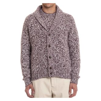Barba Schalkragen Moulin&eacute; Stoff Jacke - - Knitwear - Herren - Mehrfarbig - 2XL