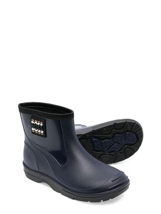 HUGO BOSS Waterproof SST Rain Boot - Blue
