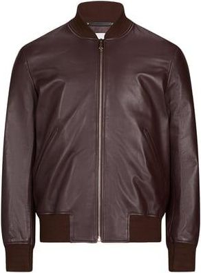 Paul Smith Blouson droit en cuir