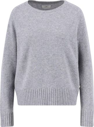 Fynch-Hatton Pullover aus Wolle mit Rundhalsausschnitt Alloy Grey/XL