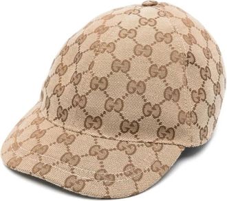 Gucci GG Supreme Canvas Baseball Cap - - Accessories - unisex - Braun - ONE SIZE