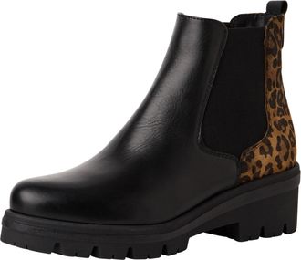 Tamaris Damen Stiefel Leder schwarz 41