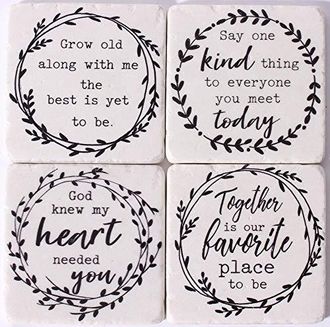 La Finesse Em7107 Steinuntersetzer f&uuml;r hei&szlig; oder kalt, Steingut