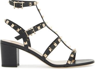 Valentino Garavani Rockstud 60 Leder-Sandalen