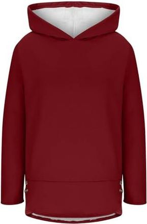 Generic Sweat à capuche en polaire pour femme - Doublure en peluche - Doux et chaud - Surdimensionné - Confortable - Pull thermique épais - Veste dextérieur p