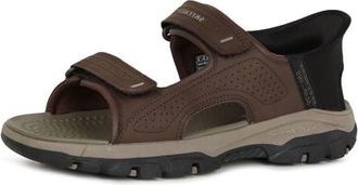 Skechers Homme TRESMEN Reece Sandale de Sport, Chocolate, 46 EU