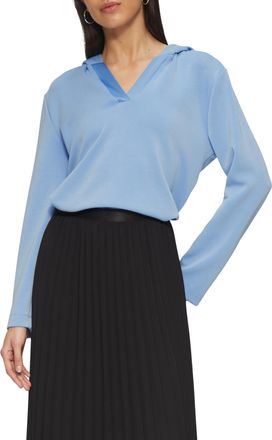 s.Oliver Kapuzenshirt aus Sweat mit Satin-Details