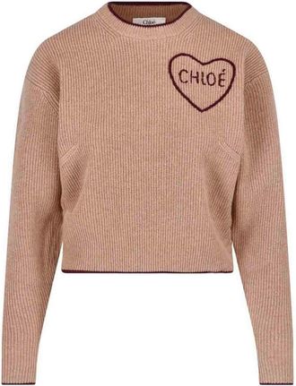 Chlo&eacute; Pull Col Rond - Marron