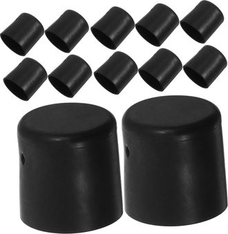 OSALADI 64 St&uuml;ck Teiliges rutschfeste Stuhlbeinkappen aus Dickem Gummi M&ouml;belbeinschutz Rund Kratzfest und Strapazierf&auml;hig Geeignet f&uuml;r Stuhl Tischbeine Indoor