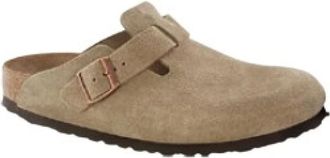 Birkenstock Homme, Chaussures, Beige, Taille: 43 EU Boston Soft Footbed Narrow Fit