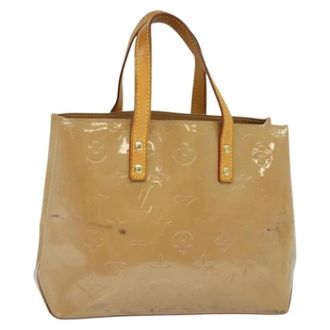 Louis Vuitton Pre-owned Cuir sacs-louis-vuitton - Femme - Pre-owned - Beige - Taille: ONE Size