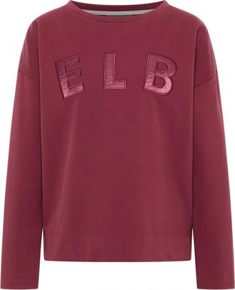 Elbsand Aleah Damen Sweatshirt mit weitem Ausschnitt, überschnittene Schultern, Loose fit