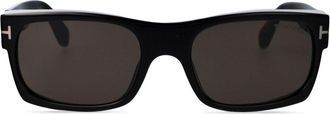 Tom Ford Eyewear Sonnenbrille mit eckigem Gestell - Schwarz