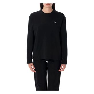 Polo Ralph Lauren Classic T-shirt LS - - Tops - Damen - Schwarzk - XS