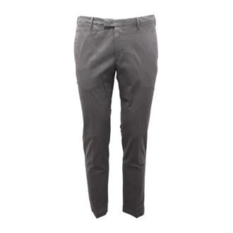 PT01 Schmale Passform Graue Hose Stretchmodell - - Trousers - Herren - Grau - XL