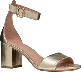 Geox Femme D VIRNILISA 65 S A Sandale à Talons, Lt Gold, 40 EU