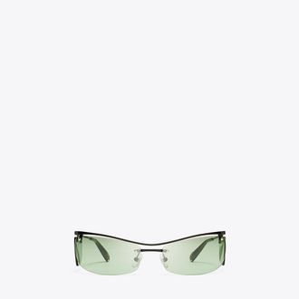 Tory Burch Double-Lens Runway Sunglasses