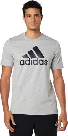 adidas Herren M Bl Sj T Shirt, Medium Grey Heather/Black, XXL EU