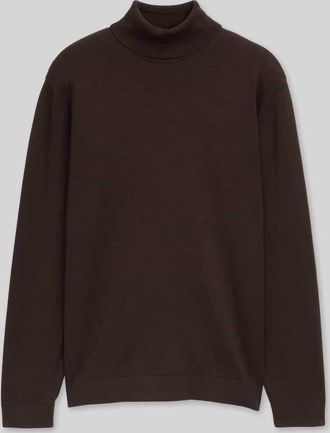 Tom Tailor Rollkragenpullover mit Feinstrickstruktur