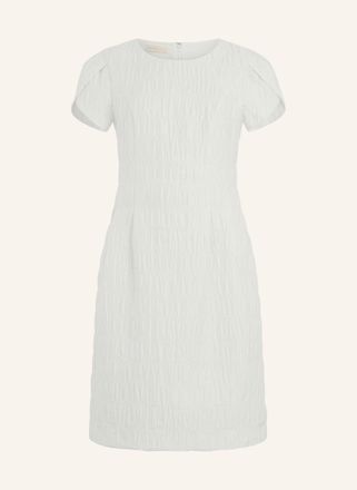Apart Kurzes Jacquardkleid weiss
