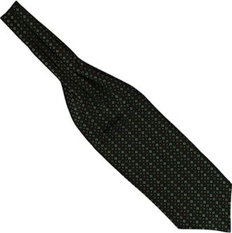 Tony & Paul Foulard Ascot. Sofia, Soie. Vert Academicien - carreaux - FABRIQUE EN ITALIE