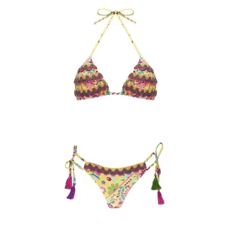 Miss Bikini Damen, Bademode, Mehrfarbig, LGr&ouml;&szlig;e