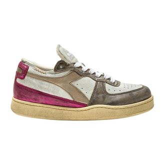 Diadora Homme, Chaussures, Multicolore, Taille: 38 EU MI Basket Row Cut Metal Pigskin Used WN
