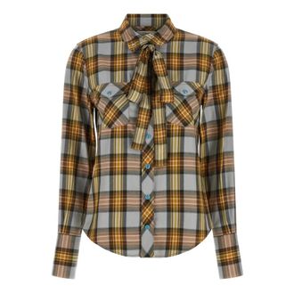 Chlo&eacute; Chemise Lavalli&egrave;re - Femme - Blouses et Chemises - Multicolore - Taille: 38 FR