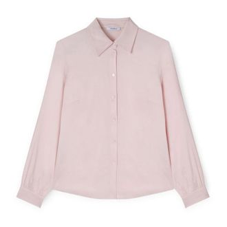 Motivi Femme, Blouses et Chemises, Rose, Taille: 40 FR Chemise en satin