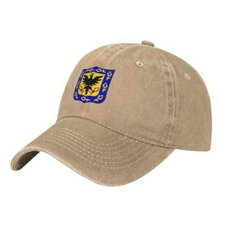 Generic Escudo De Armas De Bogota Homme Femme Trucker Caps Athl&eacute;tique Chapeau De Cowboy sans D&eacute;formation Chapeau pour Golf Voyage Randonn&eacute;e