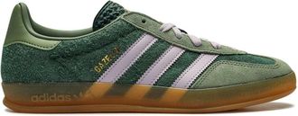 adidas Gazelle Indoor Mineral Green/Silver Sneakers - Grün