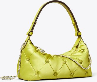 Tory Burch Bunny Knot Satin-Pochette