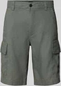 Boss Orange by Hugo Boss Relaxed Fit Cargoshorts aus Leinen-Mix Modell SISLA-CARGO-S1
