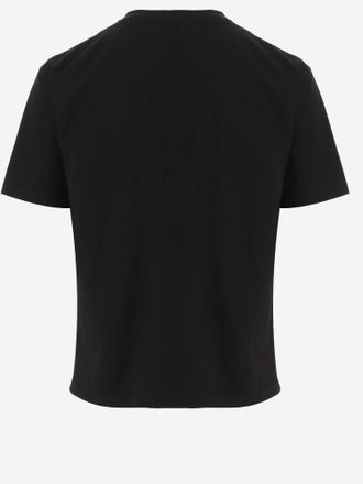 Valentino Mens Cotton T-Shirt Black T-Shirts And Polos