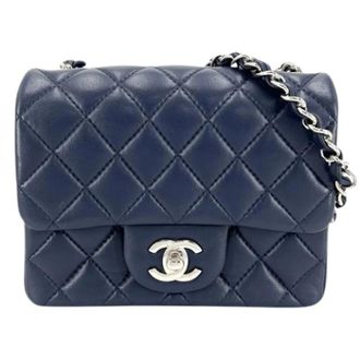 Chanel Pre-owned Vintage Schultertasche - - Pre-owned - Damen - Blau - ONE SIZE