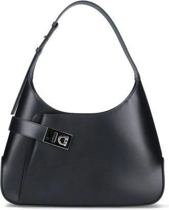 Ferragamo Hobo Bags - Hobo L Shoulder Bag - Black - Gr. unisize - in Schwarz - für Damen