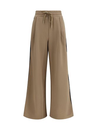 Max Mara Womens Trousers Perdoni Clay Cotton