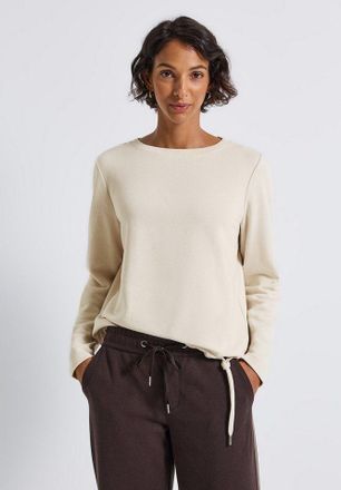 Street One Sweatshirt mit Tunnelzug am Saum