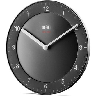 Braun Bc 06 b-dcf Funkwanduhr schwarz - Braun