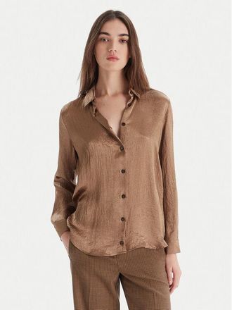 Marella Hemd Emme by Marella Matita 2525116091 Beige Regular Fit